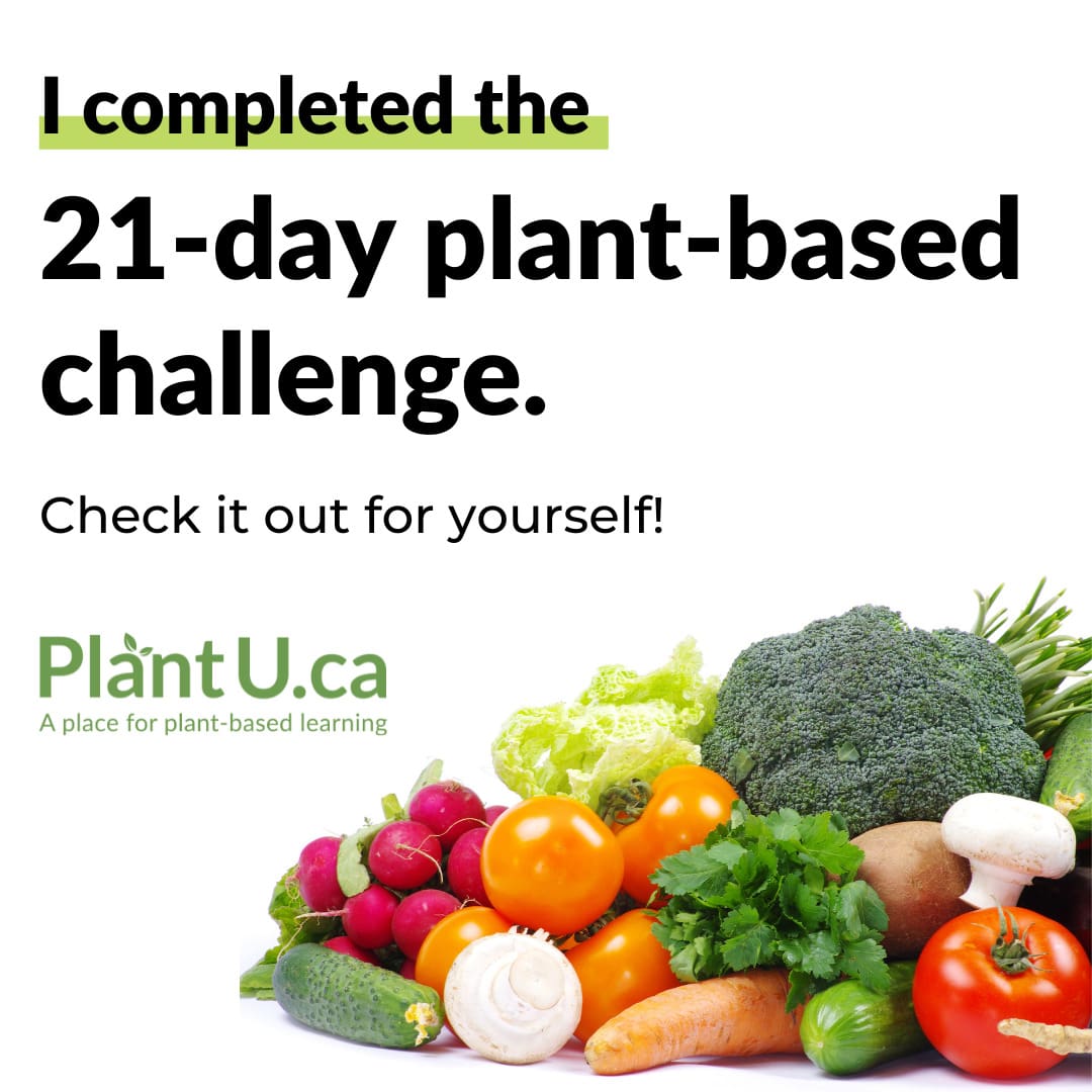 21-day plant-based challenge